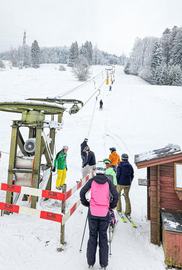«Nassschnee gut» für einen Tag Oberbaselbiet