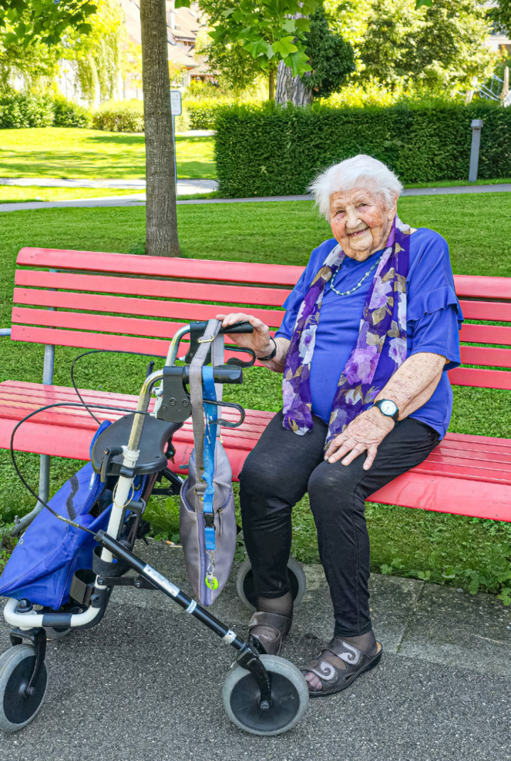 Mit 97 Jahren noch voller Worte